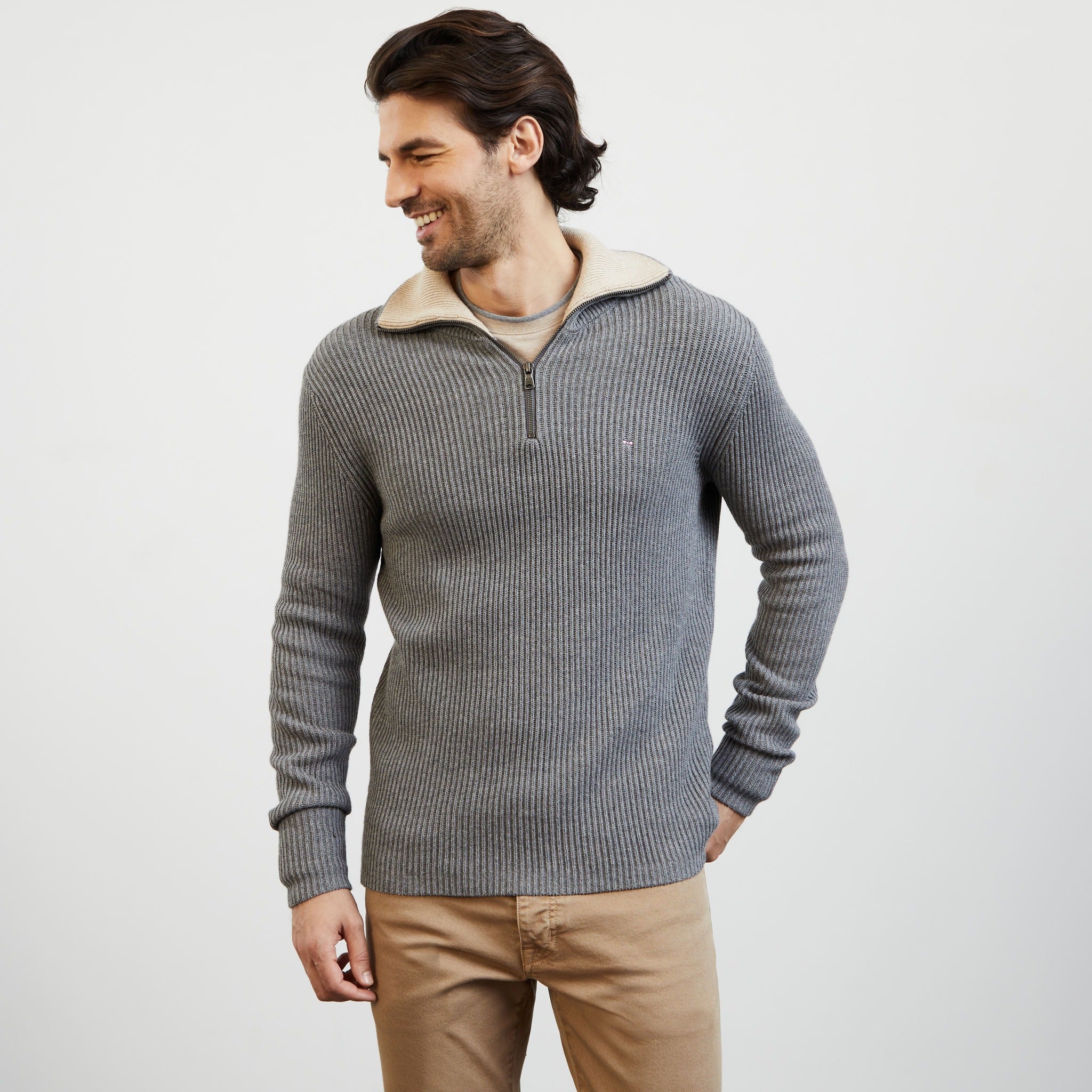 Pulls col zippé homme – Eden Park
